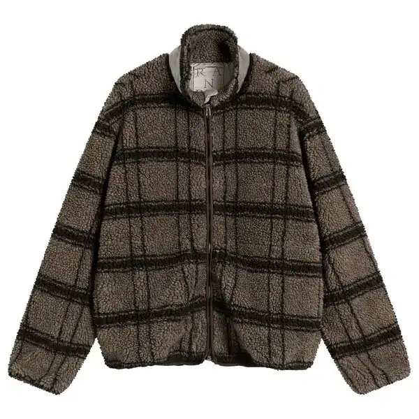 Ranra River Fleece Jacket - Martini Olive | Editorialist